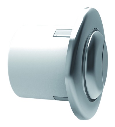 Siamp Pneumatic button Dual flush-Chrome -Kingsway Plumbing